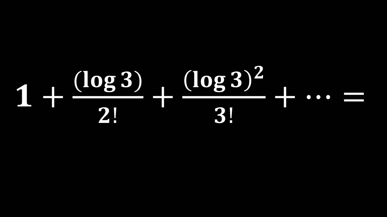1 log 3 2 log 3 2 3 YouTube