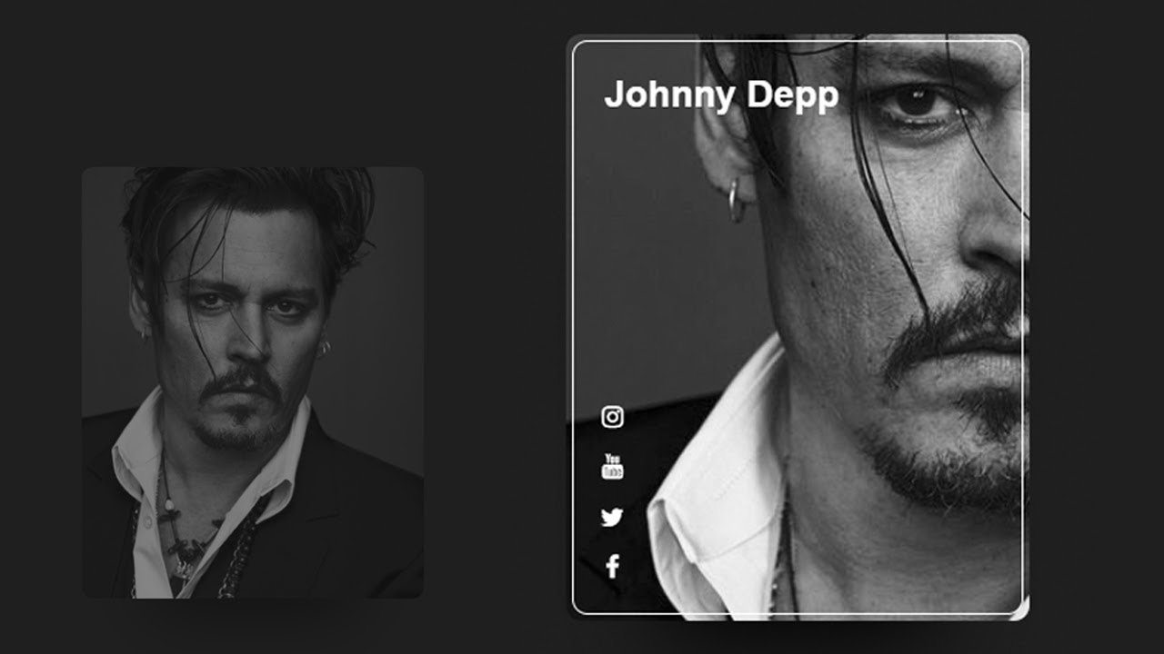 Modern Profile Card Hover Effect With Html And Css Beginner Tutorial 0586
