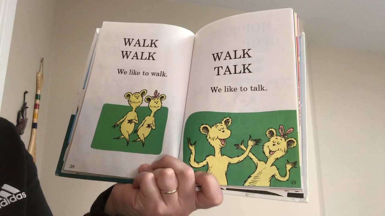 Dr Seuss - Hop on Pop (lots of rhyming words in this one!) - YouTube