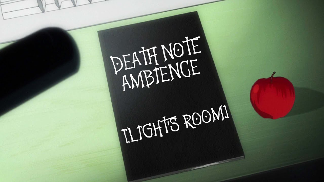 Light's Room (Death Note Ambience) - [Evening Atmosphere, Writing ...