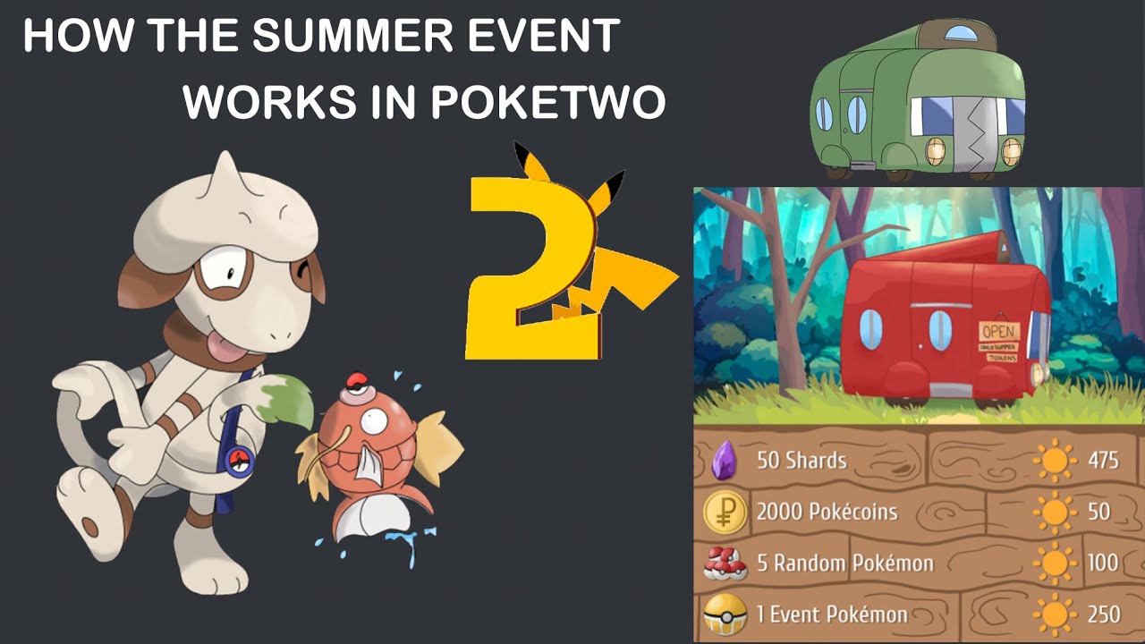 How the summer event works in poketwo - YouTube