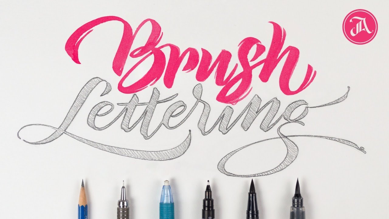 Brush Lettering do ZERO - YouTube