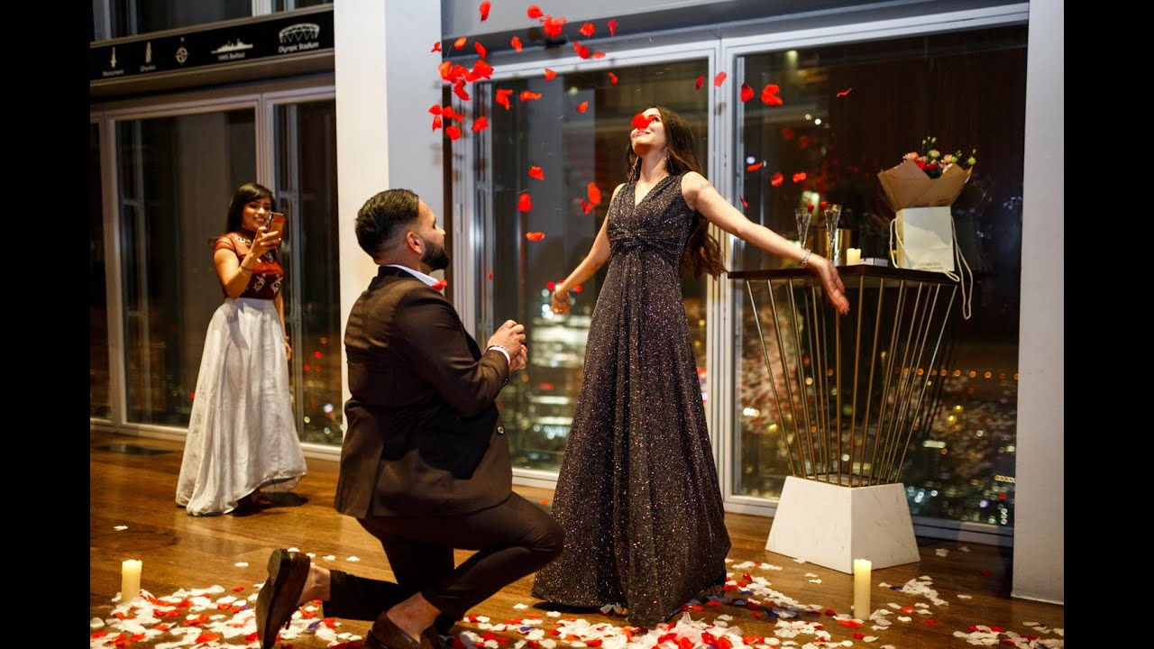 Shard Surprise Proposal - YouTube