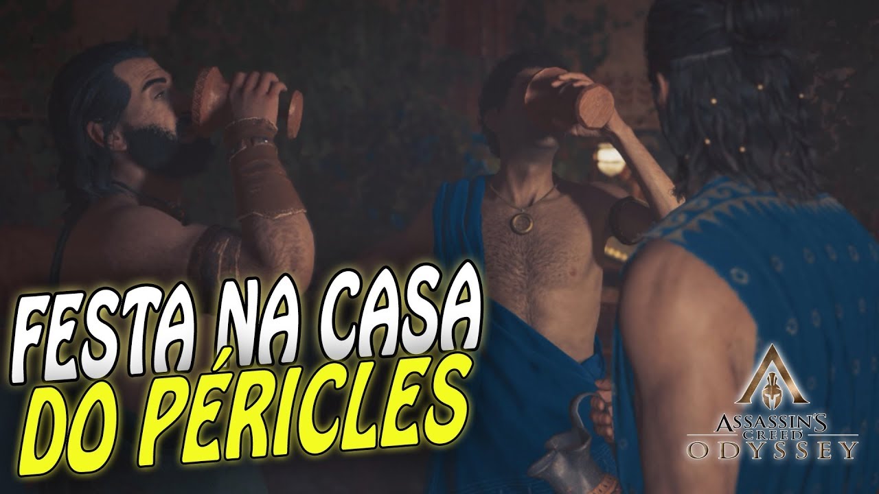 FESTA NA CASA DO PÉRICLES #13 - AC Odyssey (Gameplay PT-BR Dublado ...