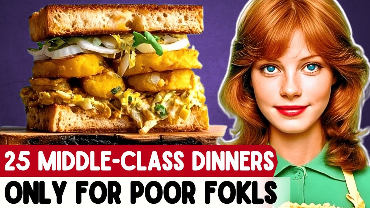 25 Cheap Dinners Every Middle Class Family Ate in the 1980s! - YouTube