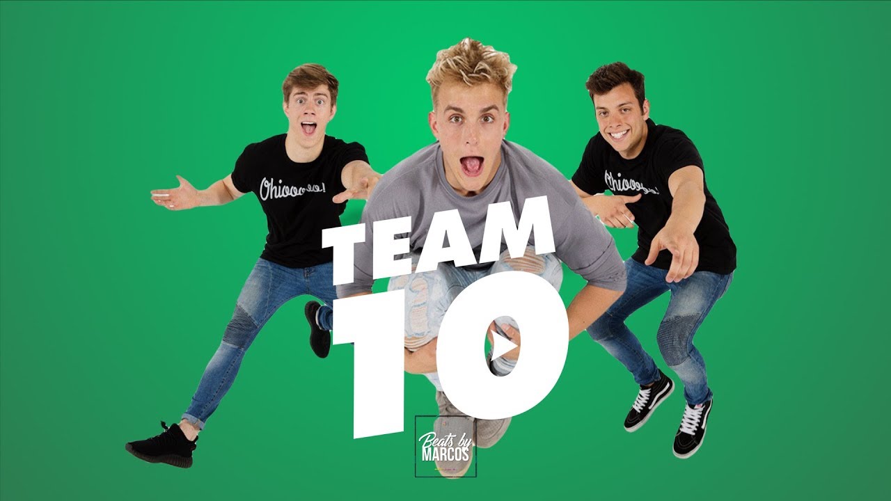 Jake Paul - TEAM 10 Instrumental Karaoke - YouTube