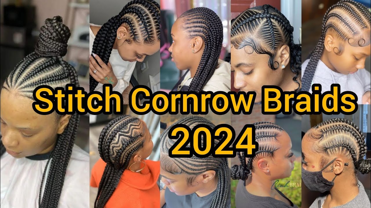 Latest Cornrows Braids Hairstyles | Stitch Cornrow Braids for Black ...