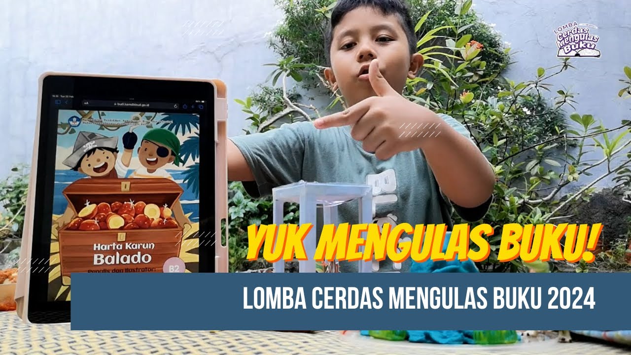 Cerdas Mengulas Buku SD123_Harta Karun Balado_Muhammad Ahnaf Ismail - YouTube