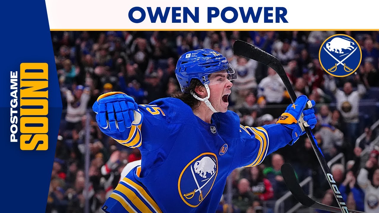 "The Crowd Was Awesome" | Buffalo Sabres Defenseman Owen Power After ...