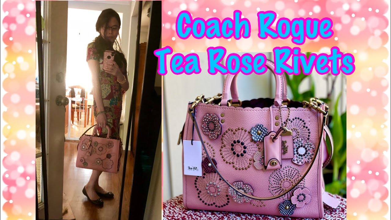 Coach Rogue Tea Rose Rivets - YouTube