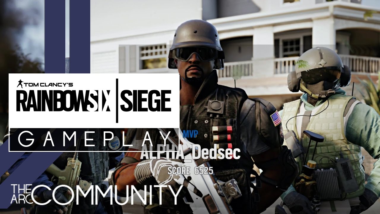 RAINBOW SIX SIEGE - OLD GAMEPLAY ON HOUSE! - YouTube