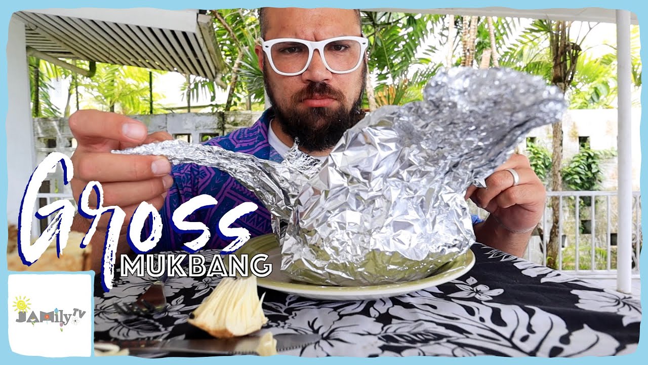SAMOA MARKET FOODS MUKBANG | FAIAI PUSI | EEL! | SAMOAN VLOG - YouTube