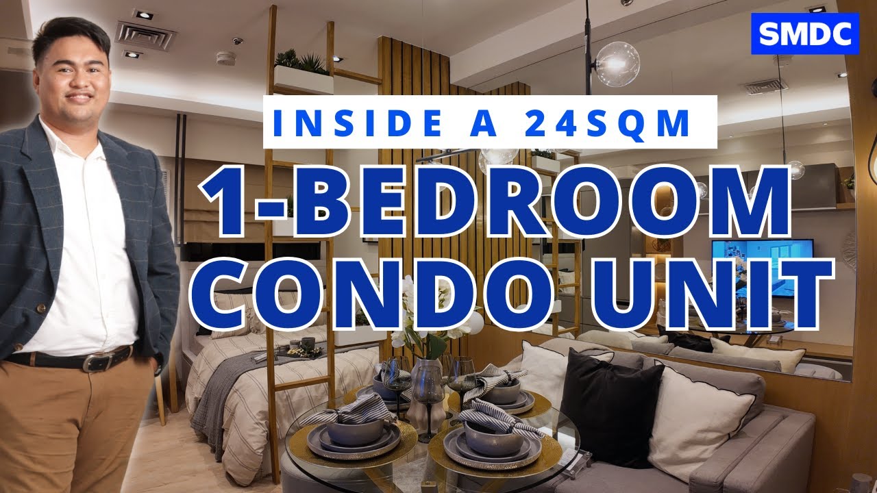 TURF RESIDENCES SMDC | 1-BEDROOM CONDO UNIT - YouTube
