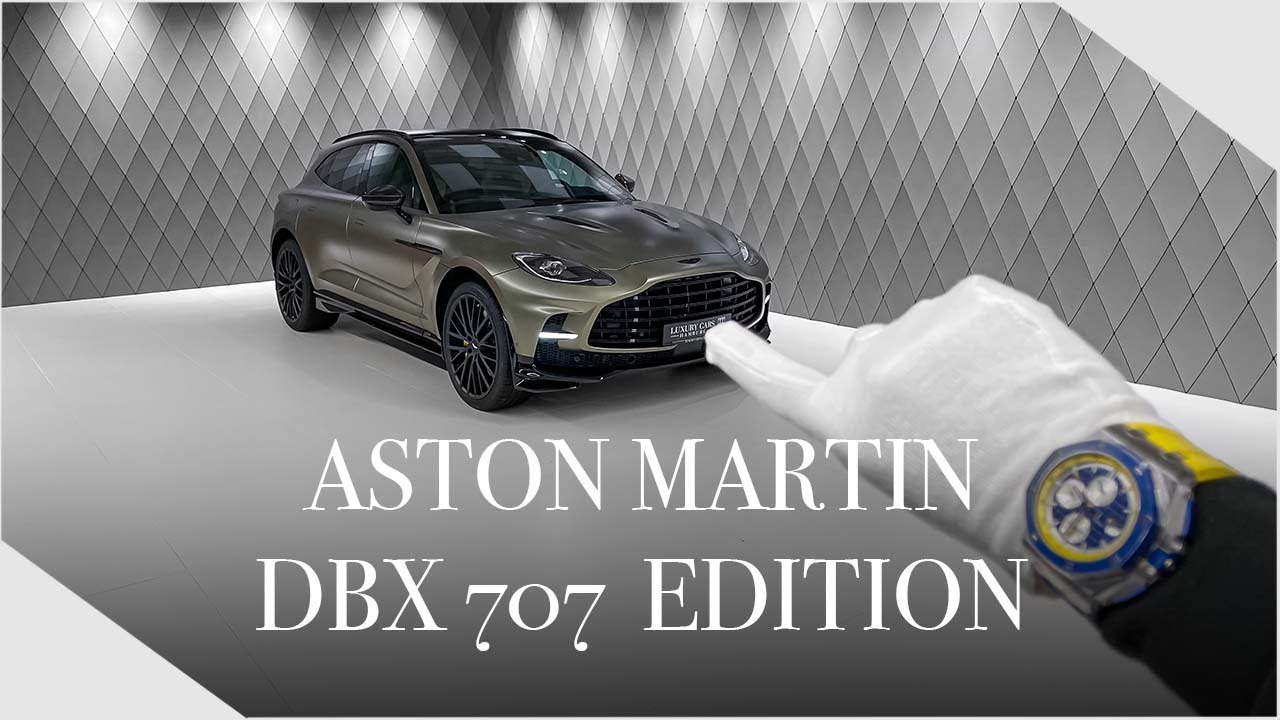 Aston Martin DBX 707 EDITION IN BRUTAL MATTE COLOUR! THE NEW JAMES BOND CAR!? DETAILED ...