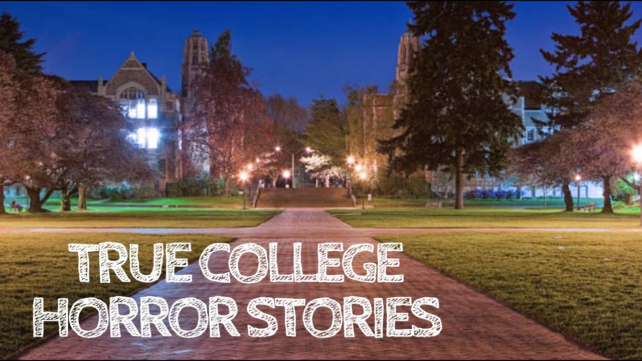 3 True College Horror Stories (With Rain Sounds) - YouTube