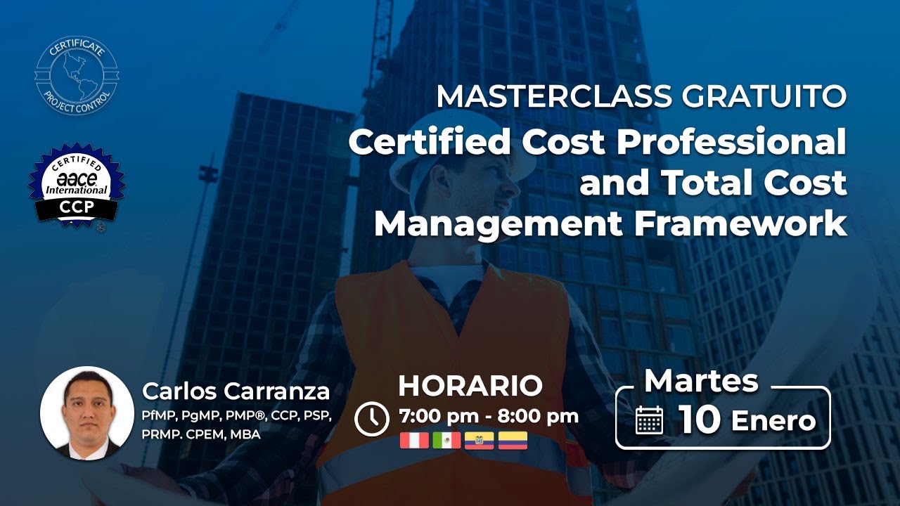 Master Class: Certified Cost Professional and Total Cost Management ...