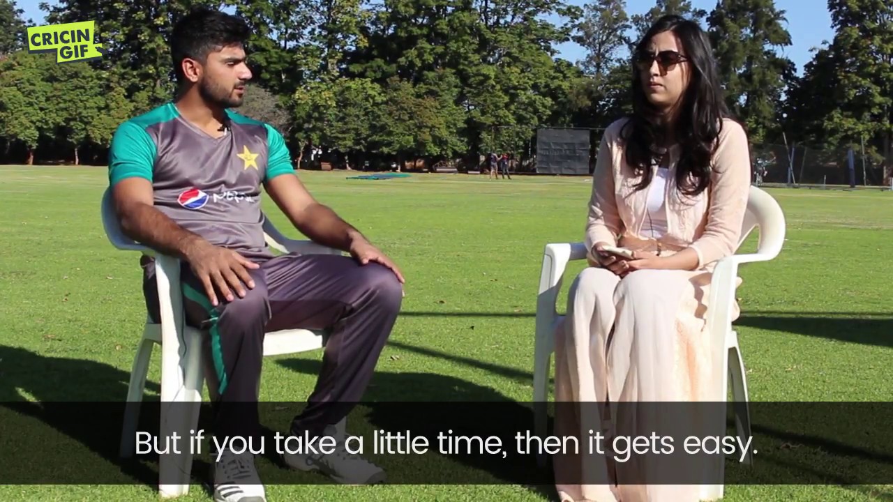 Hussain Talat talks his favourite batting spot and Zimbabwe tour - YouTube