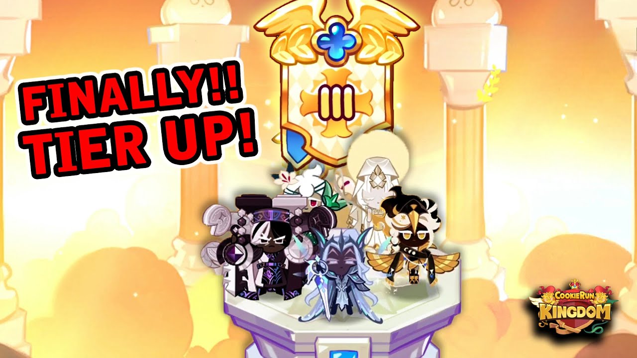 Cookie Run Kingdom Arena - Grandmaster 3 Tier up - FINALLY!! - YouTube