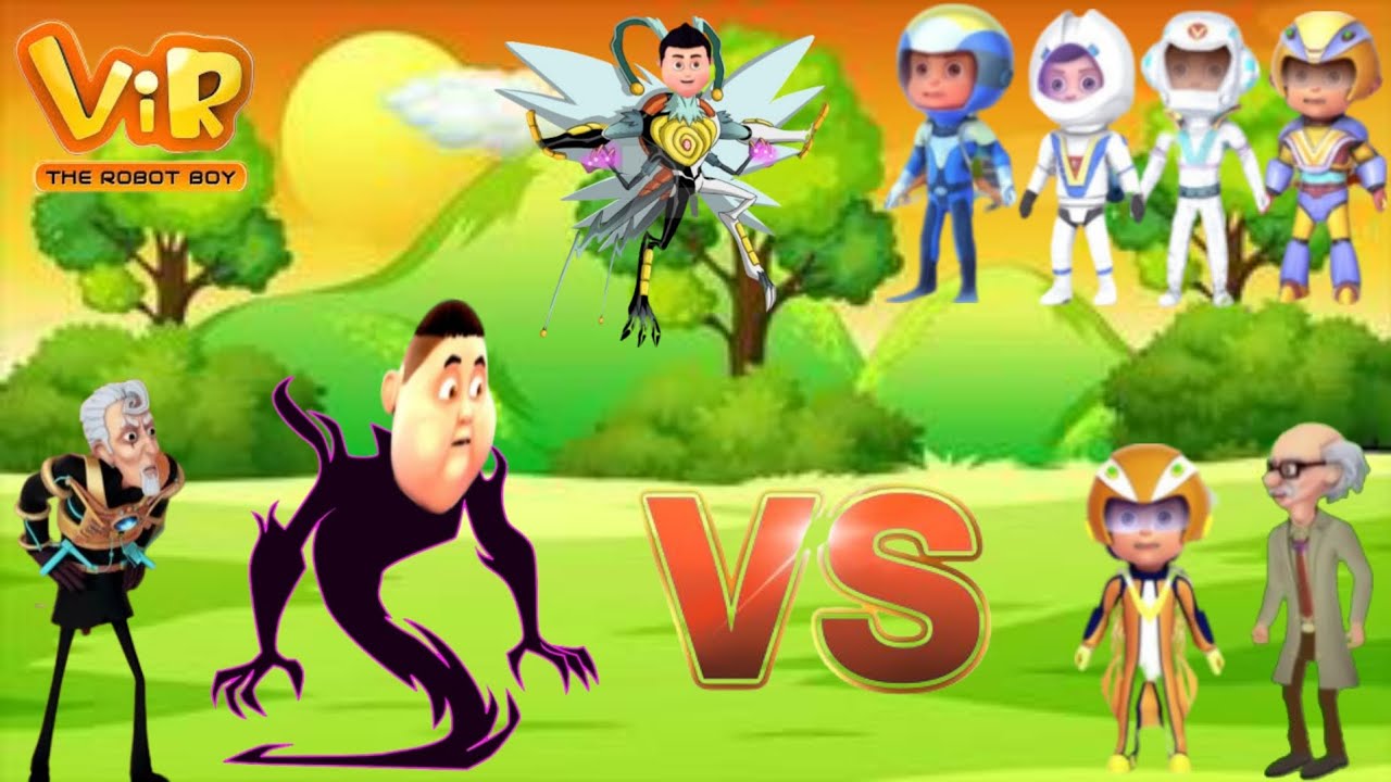 veer the robo boy | Jintu vs veer ki ladayi | hindi cartoon video ...