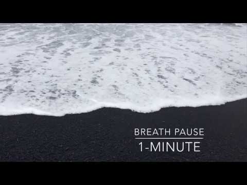 Breath Pause (1-Minute) - YouTube