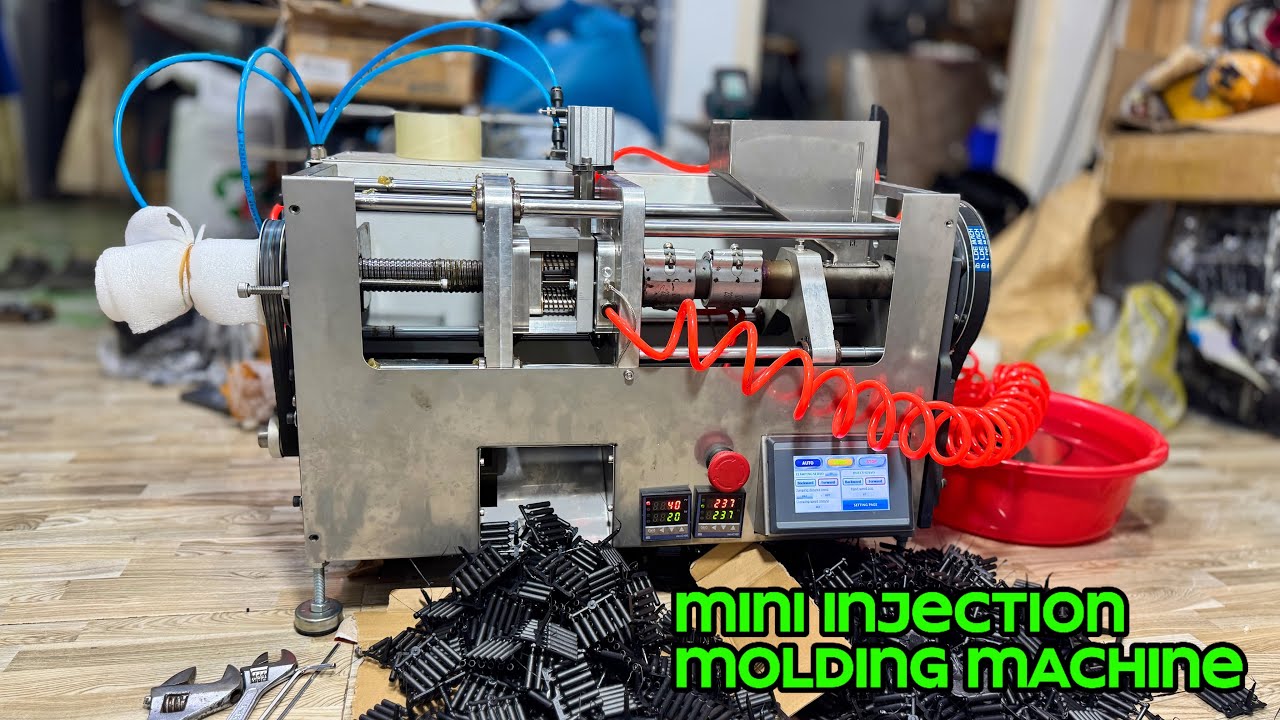 Diy Mini Injection Molding V5 With Water Cooling Mould - YouTube