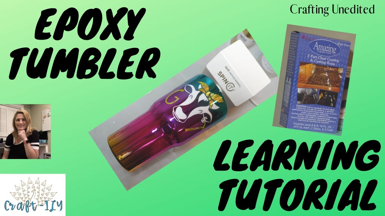 Epoxy Tumbler Learning Tutorial - YouTube