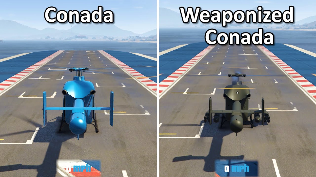 Conada Vs Weaponized Conada - Which is Best? GTA online San Andreas ...