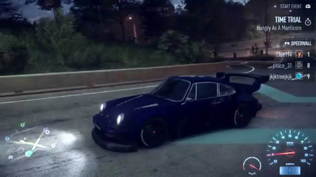 Need for Speed 2015 Porsche RWB Gameplay-Speed - YouTube