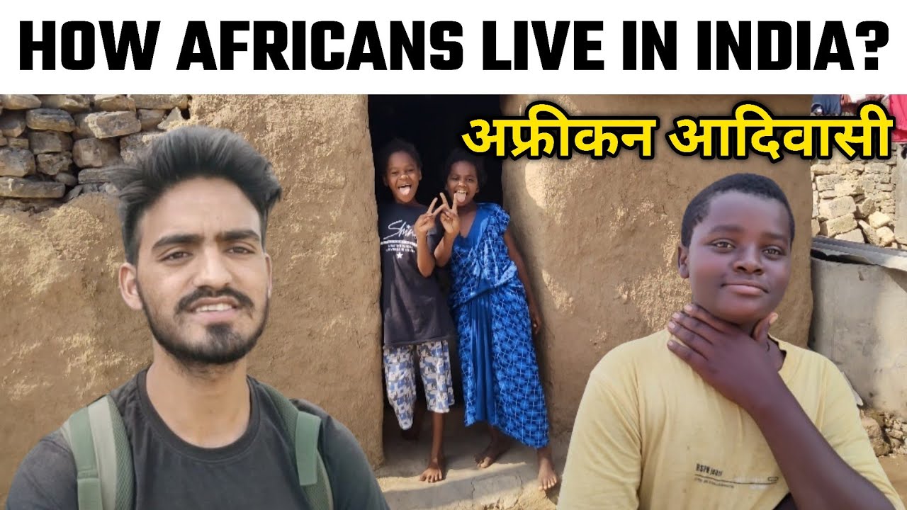 Jambur: How Africans Live In India | African Community In India | Siddi ...
