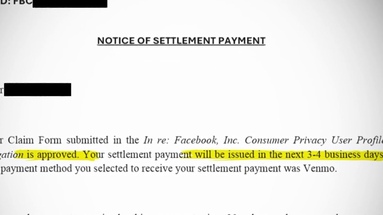 Payments sent out over $725 million Facebook class action settlement ...