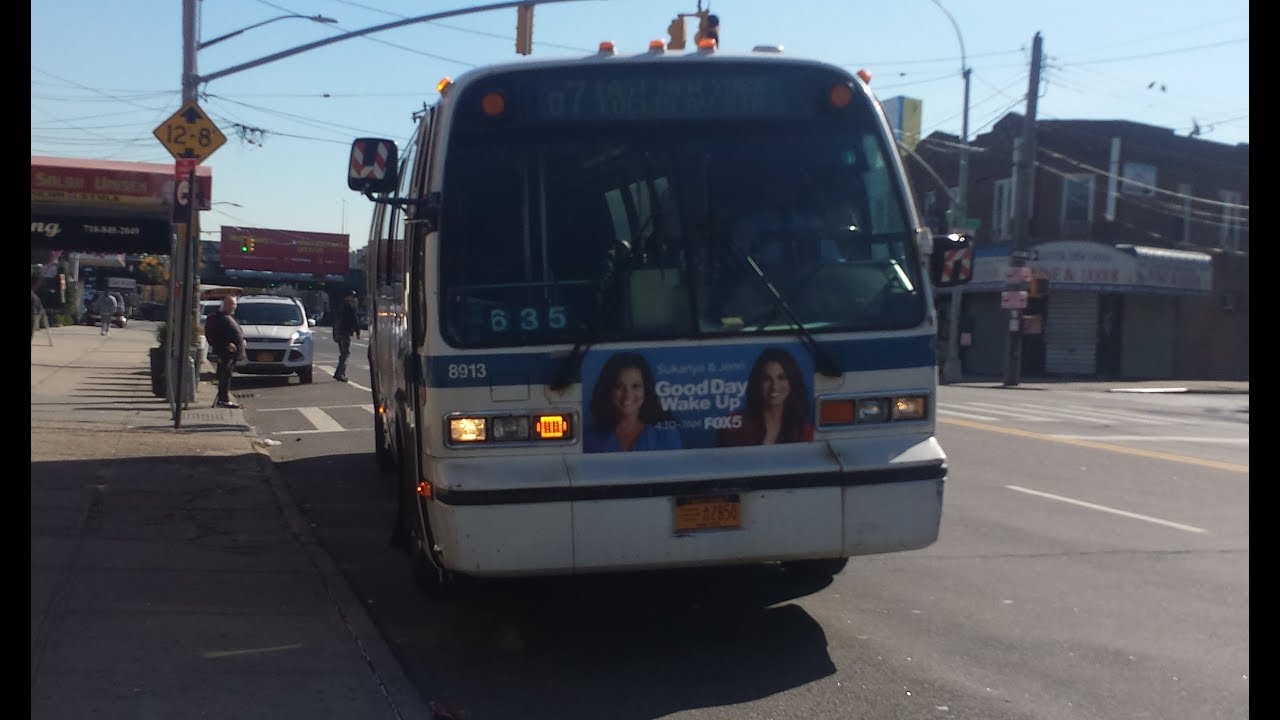 MTA Bus: Nova Bus RTS [#8913] Q7 Bus @ Rockaway Boulevard & Liberty ...