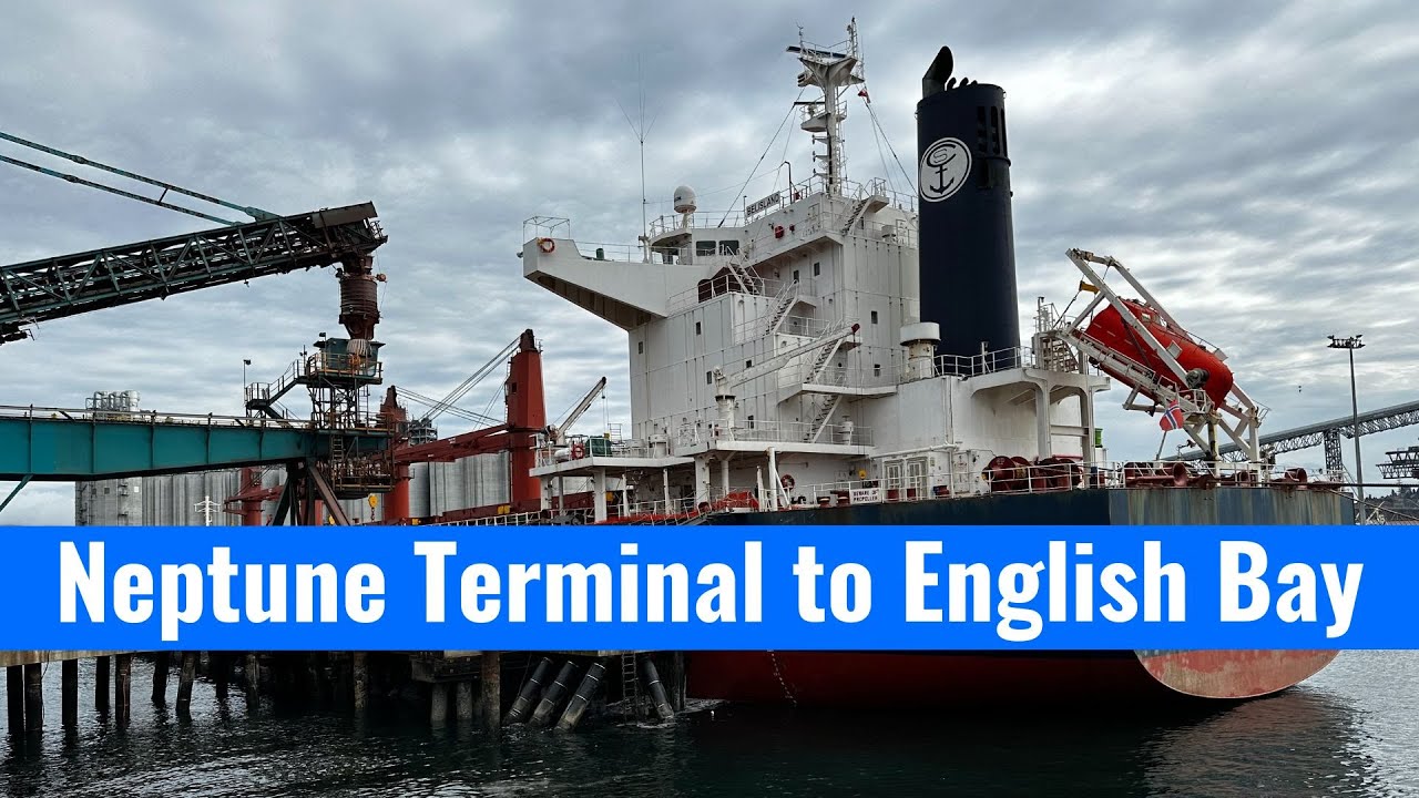 Neptune Terminals to English Bay - YouTube