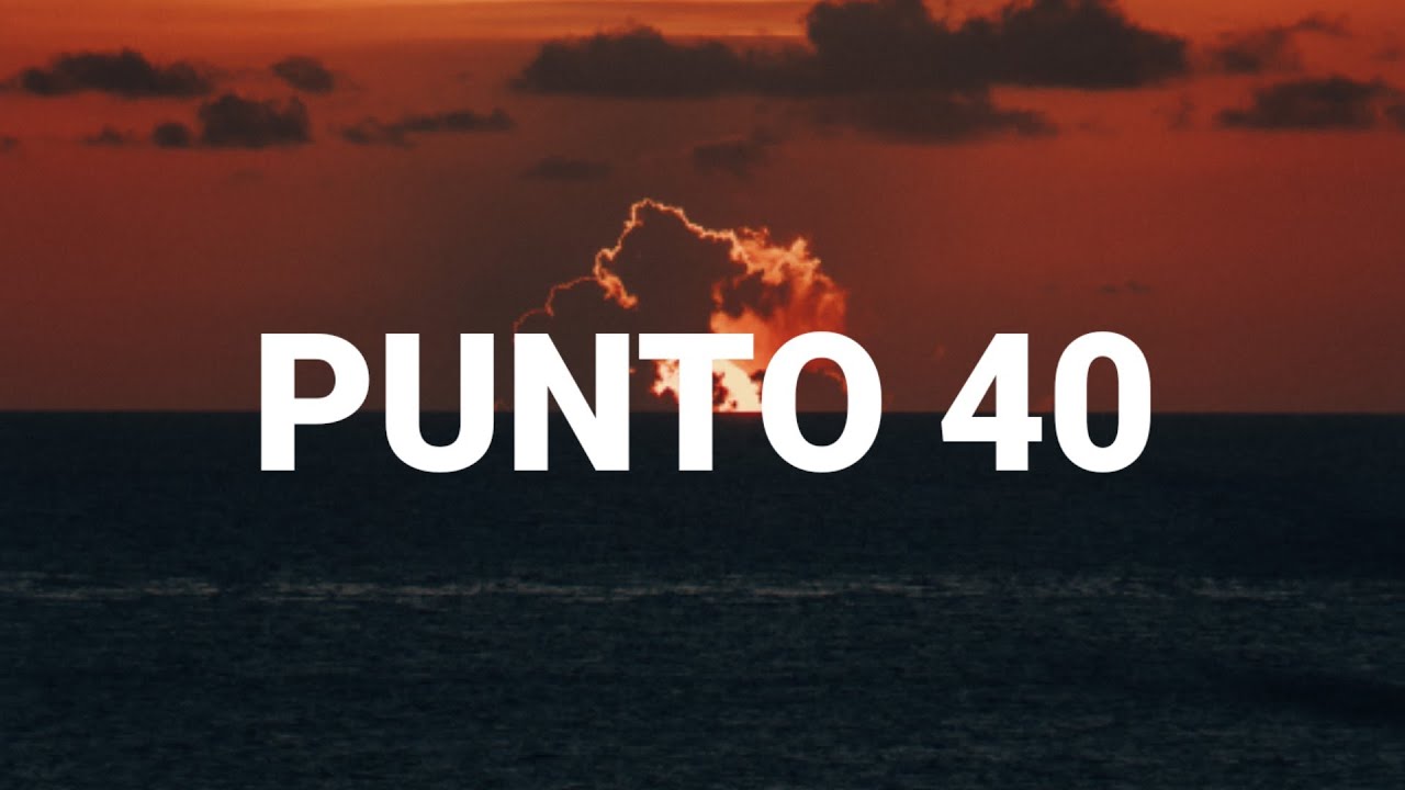 Rauw Alejandro, Baby Rasta - PUNTO 40 (Letra/Lyrics) - YouTube