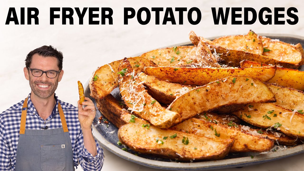 Easy Air Fryer Potato Wedges - YouTube