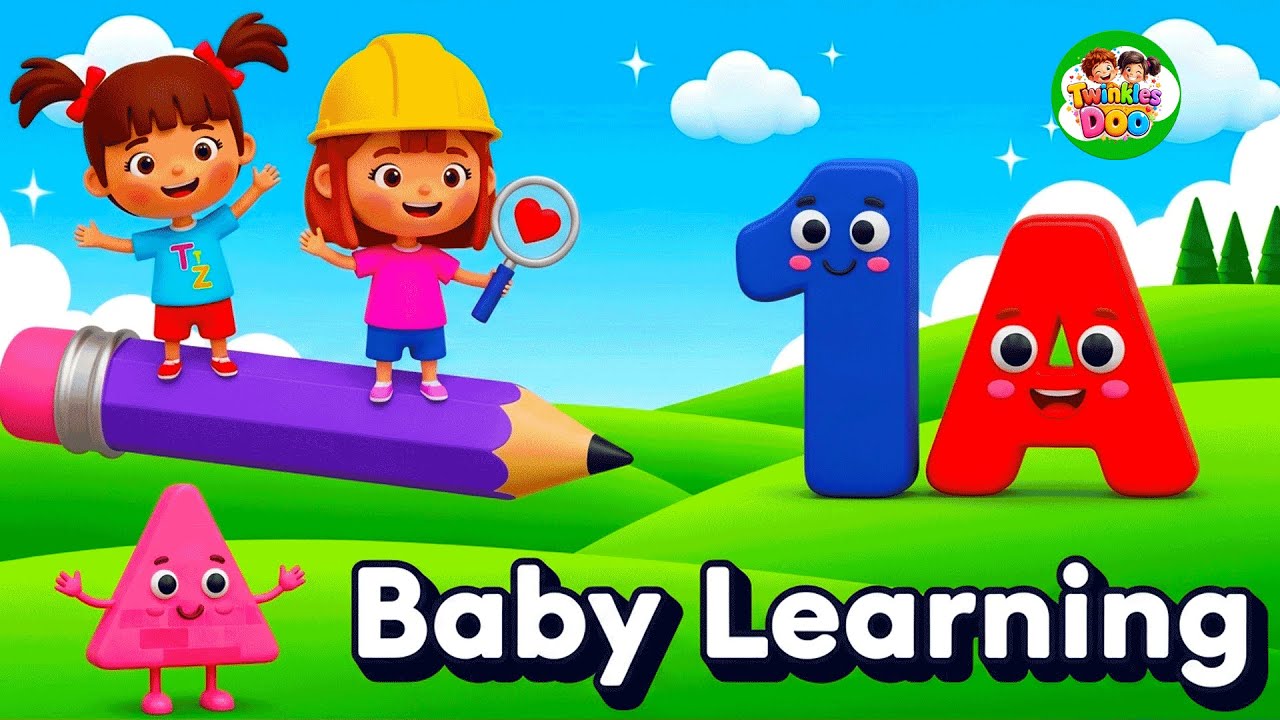 🌟 Learn ABC 123 Colors Shapes and More 🌈 | Baby Learning Videos For 2 ...