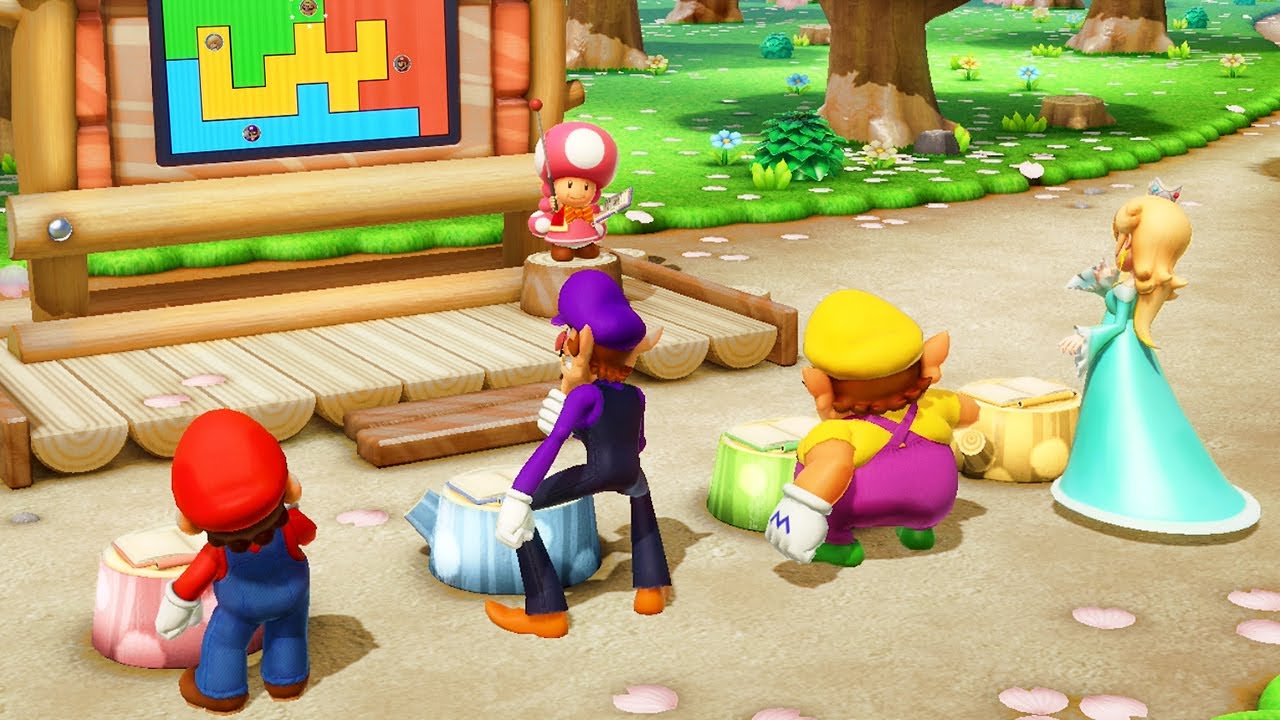 Super Mario Party - Stake Your Claim (Minigames) - YouTube