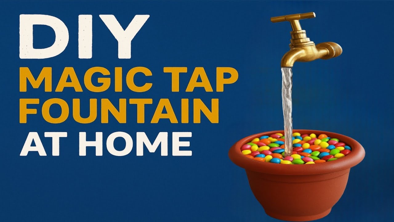 DIY Magic Tap Fountain - Create a Floating Tap Water Feature at Home ...