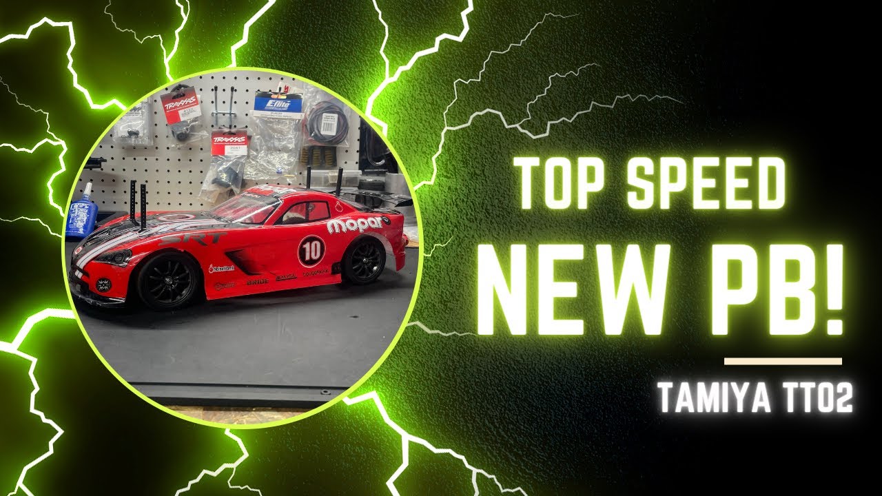 Tamiya tt02 speed challenge new personal best! - YouTube