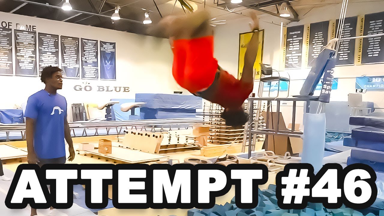 iShowSpeed Learns How To DOUBLE BACKFLIP - YouTube