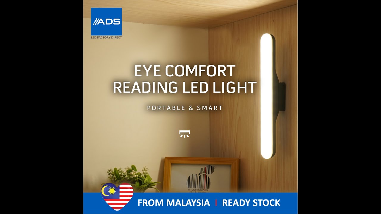 Eye Comfort Reading LED light - YouTube