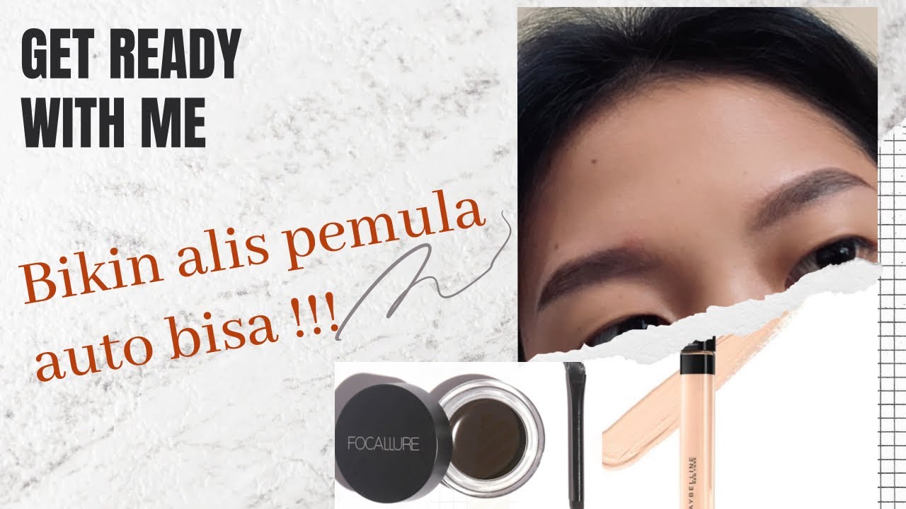 TUTORIAL ALIS PEMULA !!|Auto bisa dan gampang | Alis natural|tutorial ...