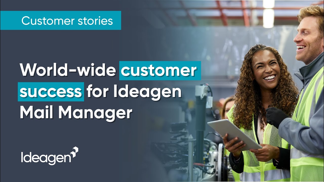World-wide customer success for Ideagen Mail Manager - YouTube