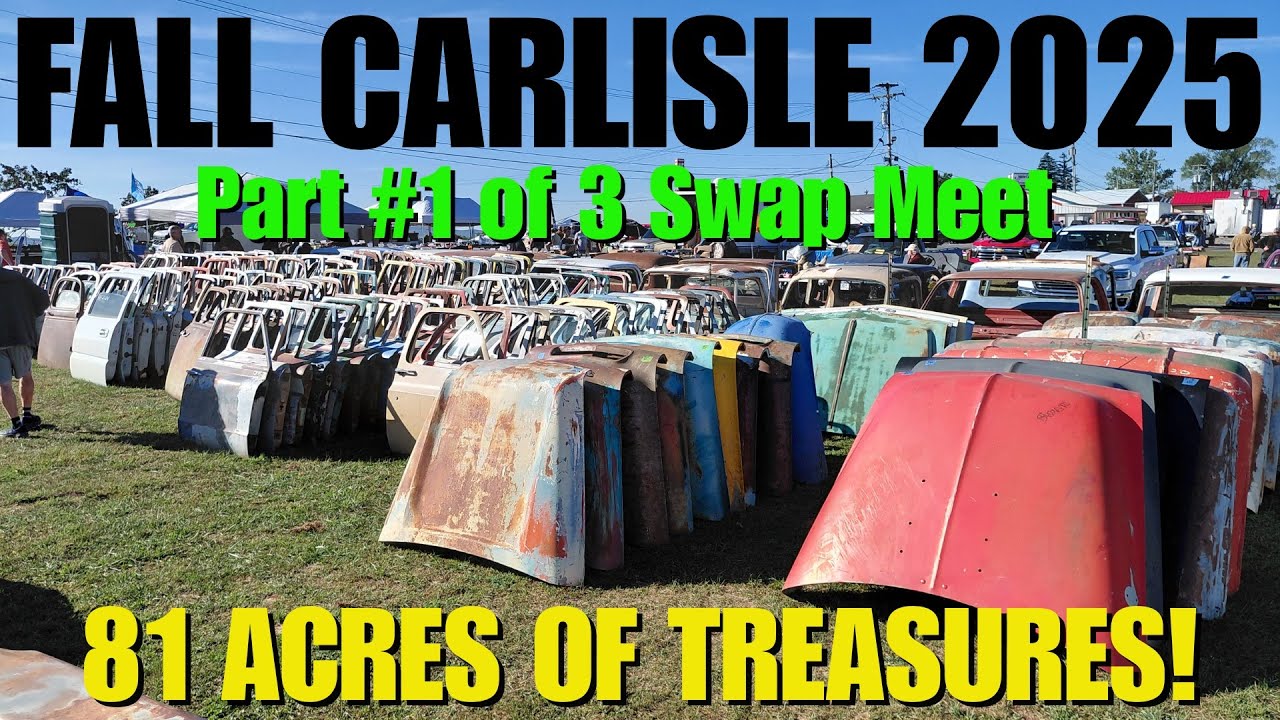 Huge Pennsylvania Swap Meet Part #1 of 3 | Fall Carlisle 2025 North ...
