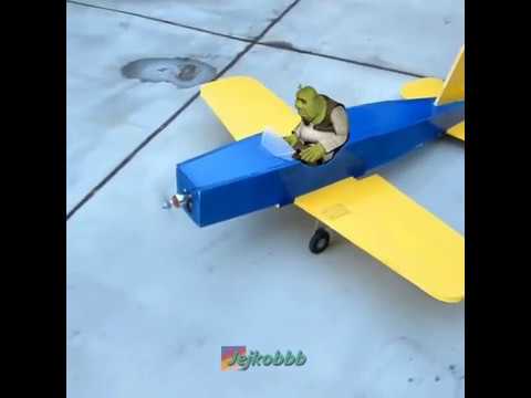 Shrek airplane meme - YouTube
