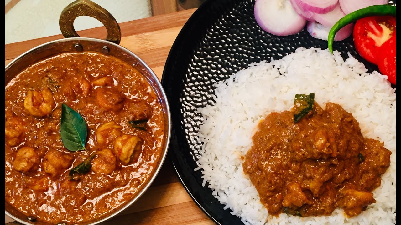 Super Tasty Malabar Prawn Curry / மிக சுவையான மலபார் இறால் குழம்பு ...