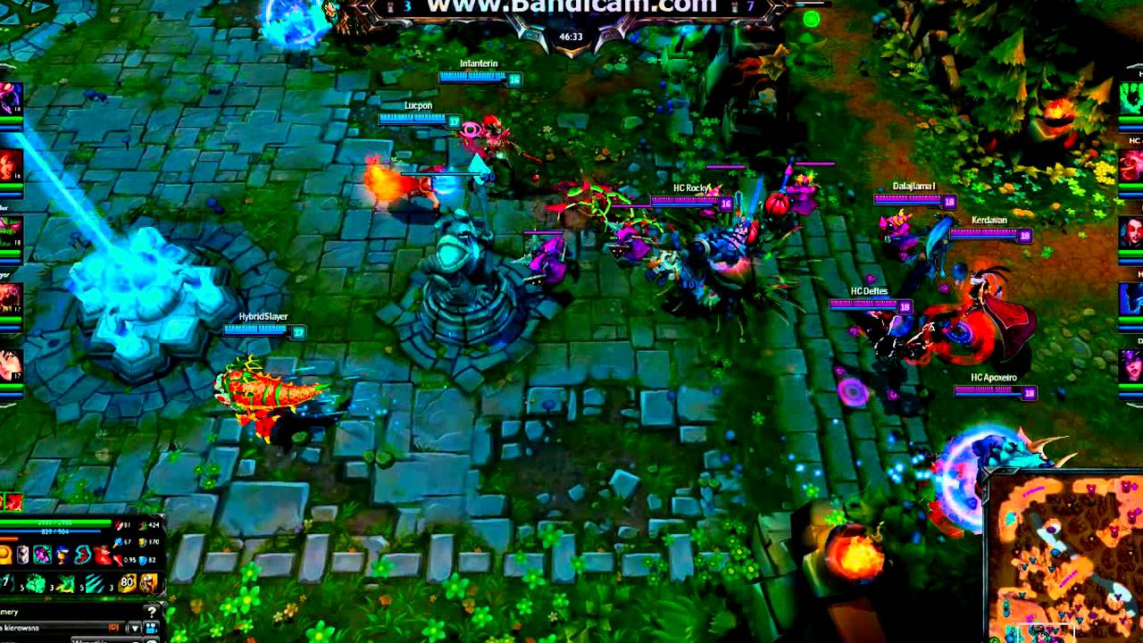 league of legends Team Fight HC Team - YouTube
