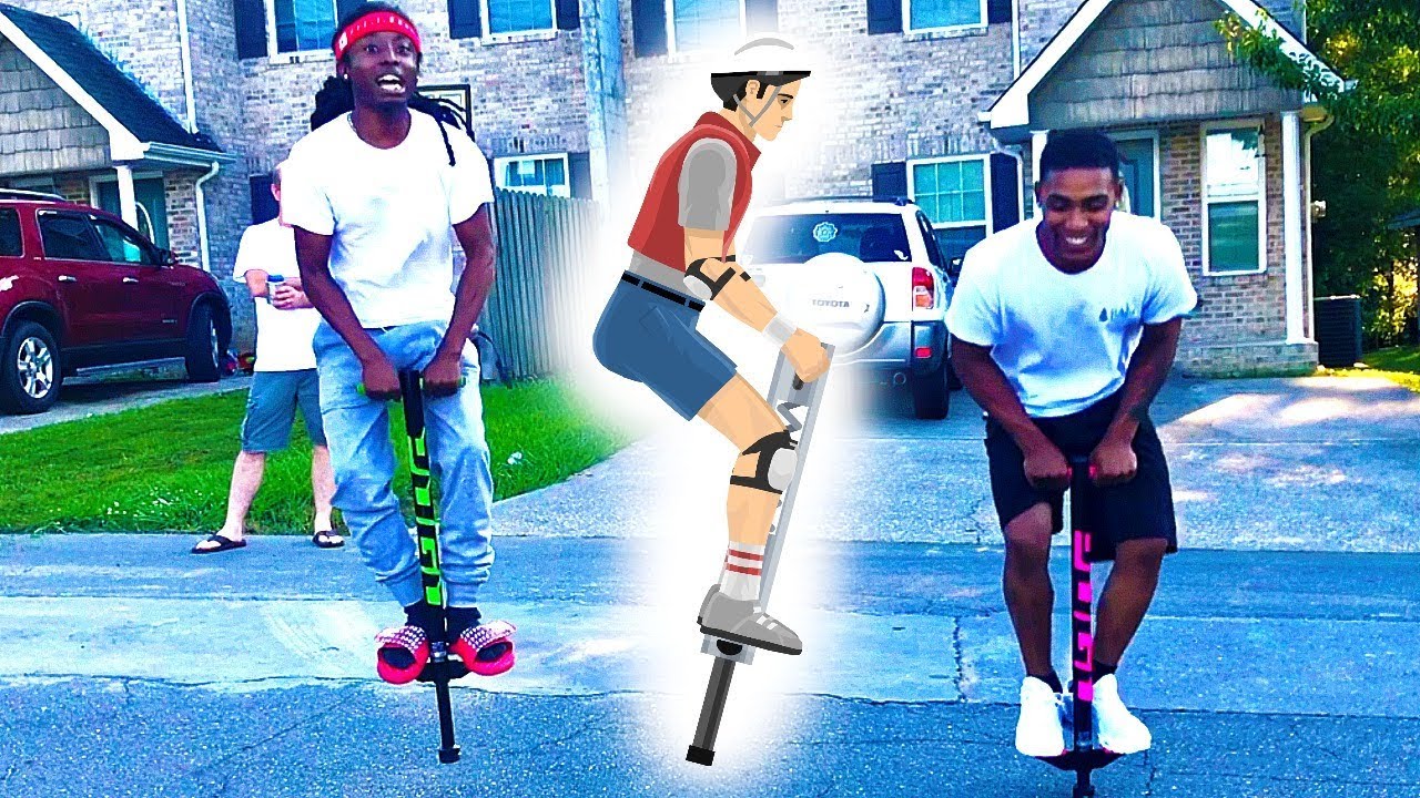 Learning How To POGO!! (POGO GANG!) - YouTube