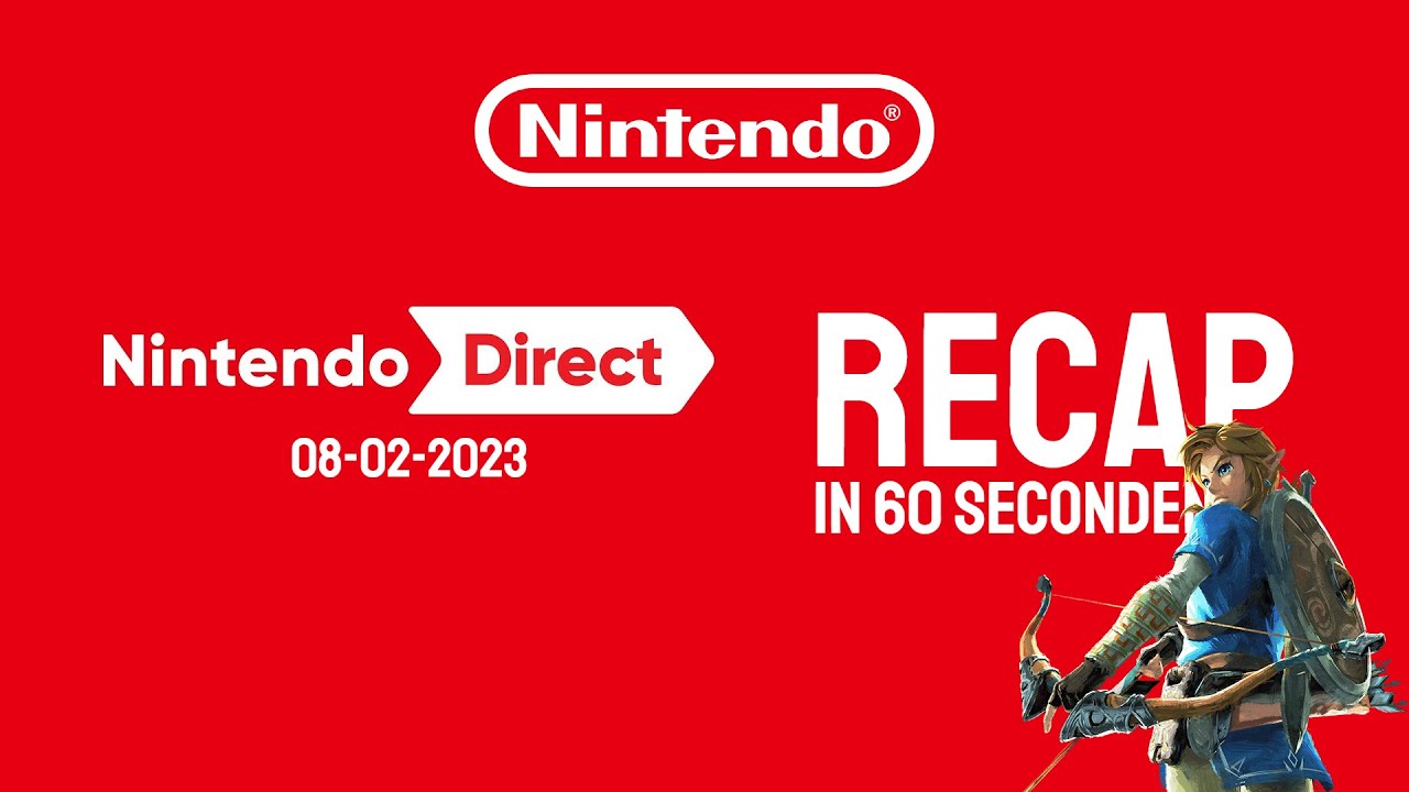Nintendo Direct Recap in 60 Seconden! - YouTube
