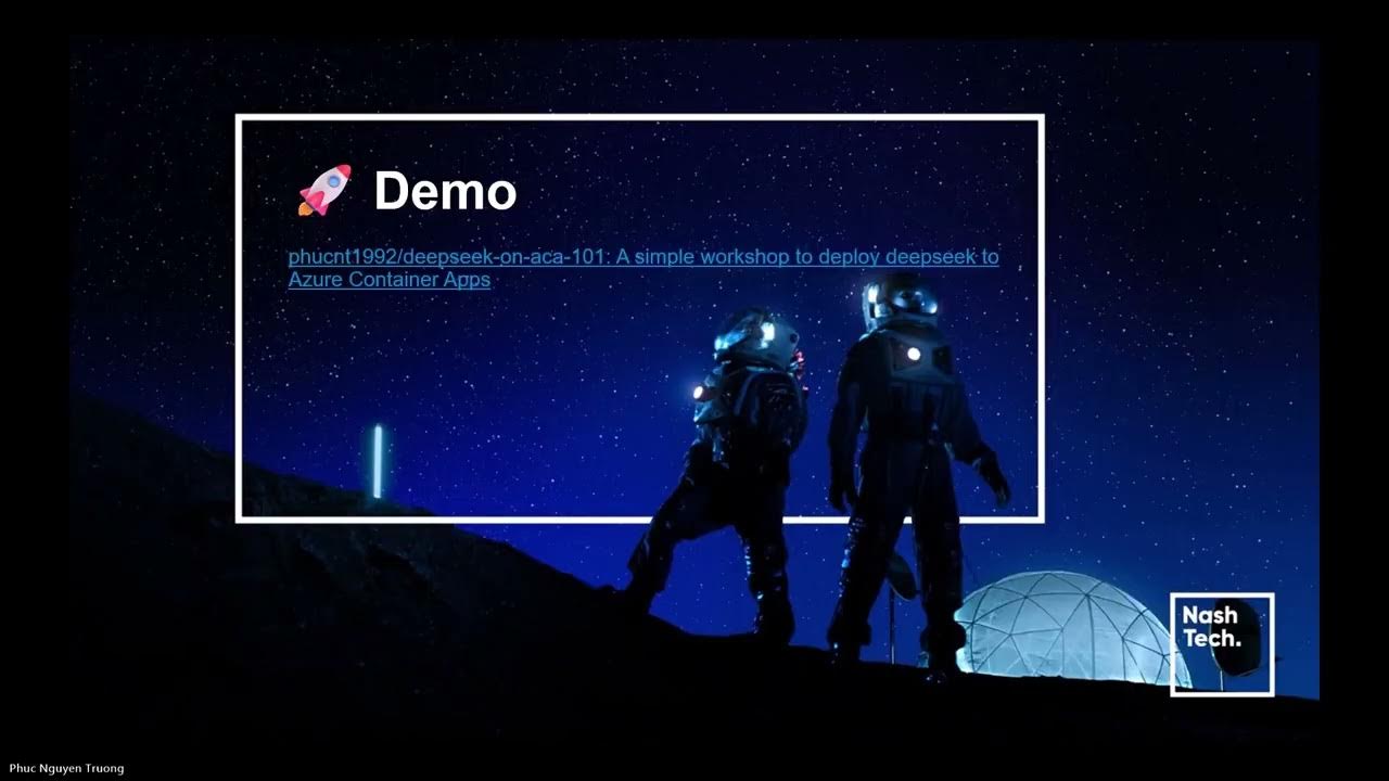 [Vietnamese] Simplifying DeepSeek Deployment with Azure Container Apps - YouTube