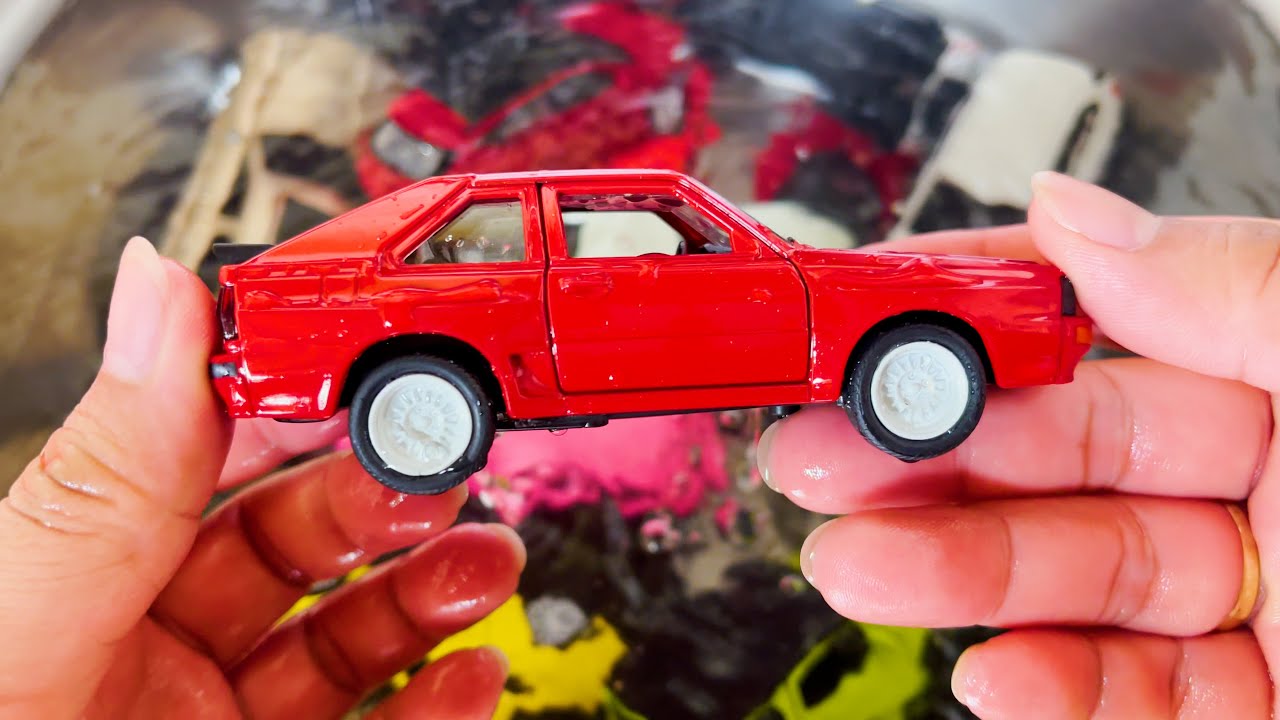 Review Underwater Model Toy Cars Welly Cars 4K - YouTube